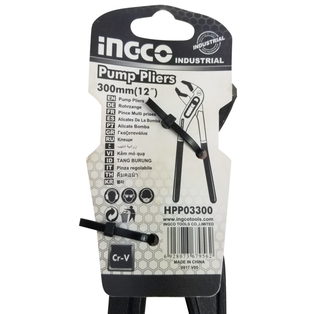 INGCO Box Joint Pump Pliers Or Water Pump Pliers - INGCO Tools St Lucia ...