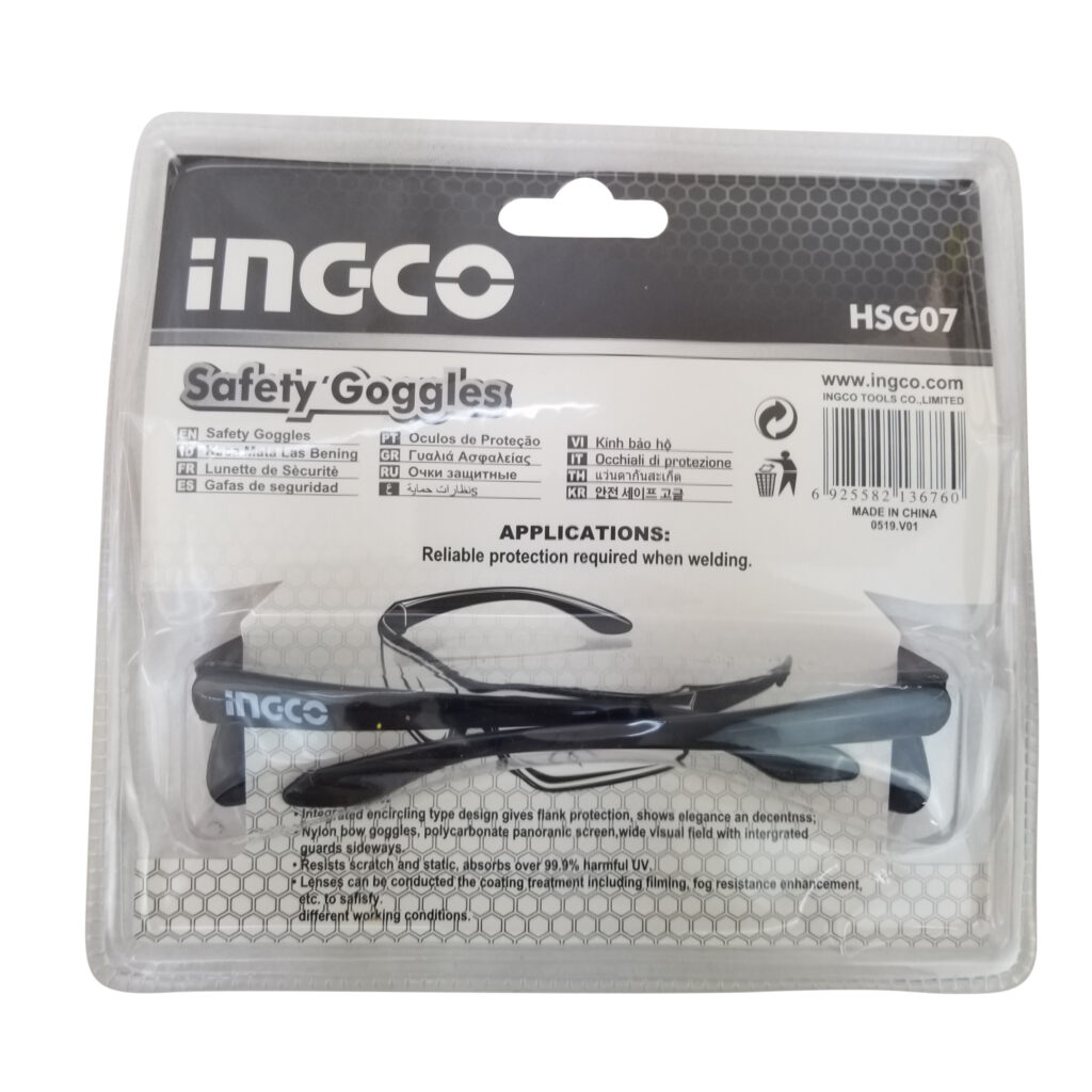 NGCO Shade 10 Safety Goggles For Welding - INGCO Tools St Lucia ...