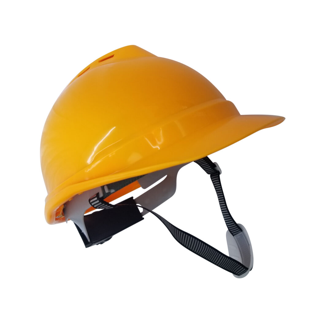 INGCO 4 Point Suspension Safety Helmet - Yellow - INGCO Tools St Lucia ...