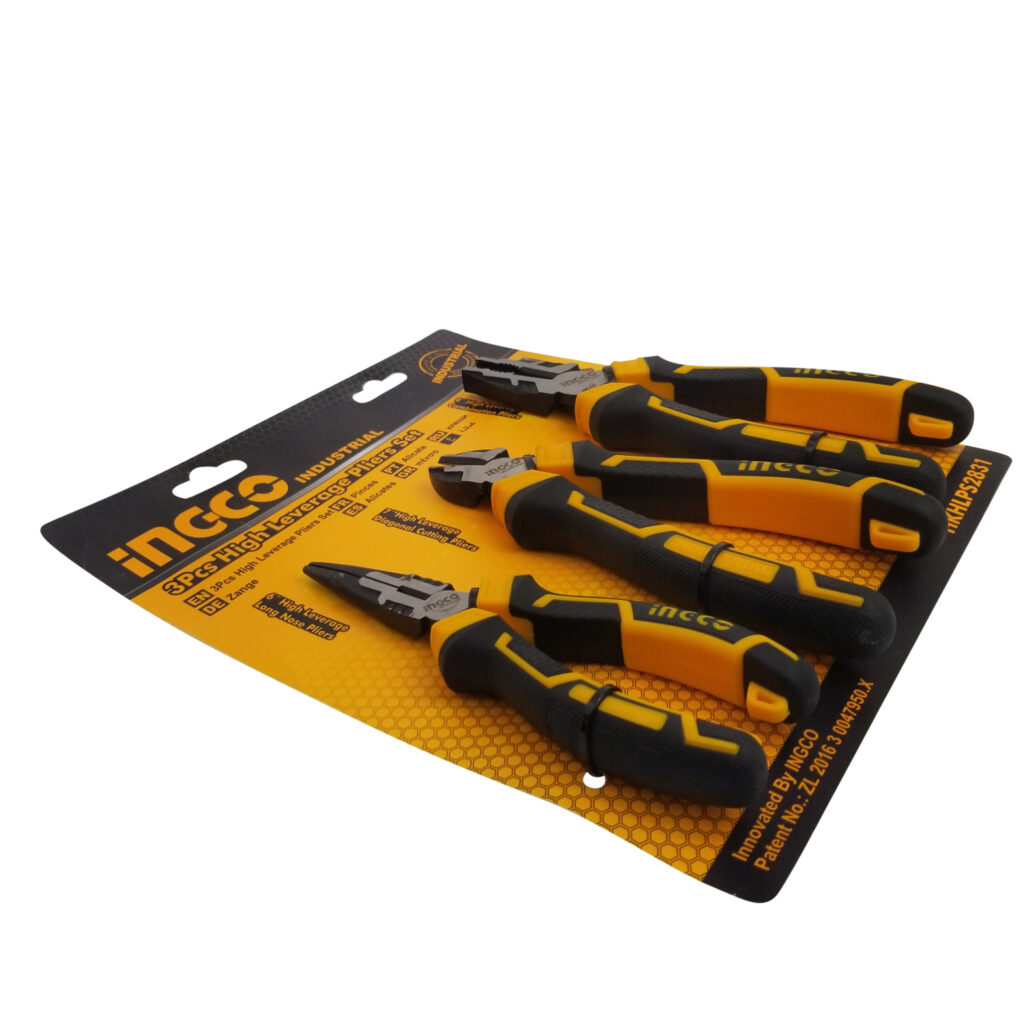 INGCO 3 Piece High Leverage Pliers Set - INGCO Tools St Lucia ...