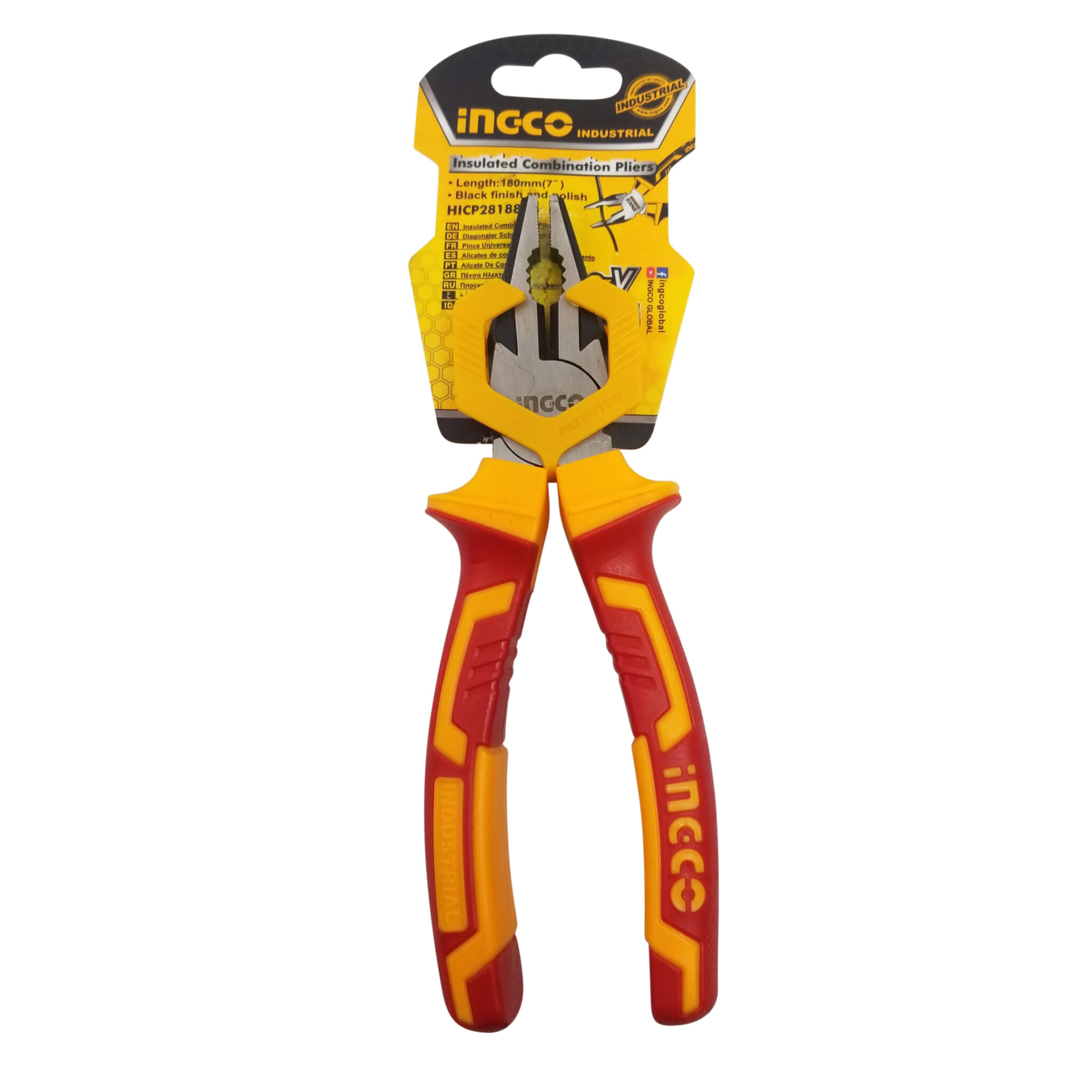 INGCO Insulated Combination Pliers - INGCO Tools St Lucia ...